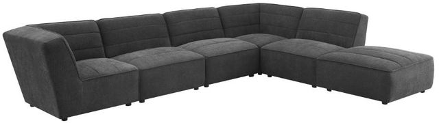 Coaster® Sunny 6-Piece Dark Charcoal Sofa Sectional | Big Sandy ...