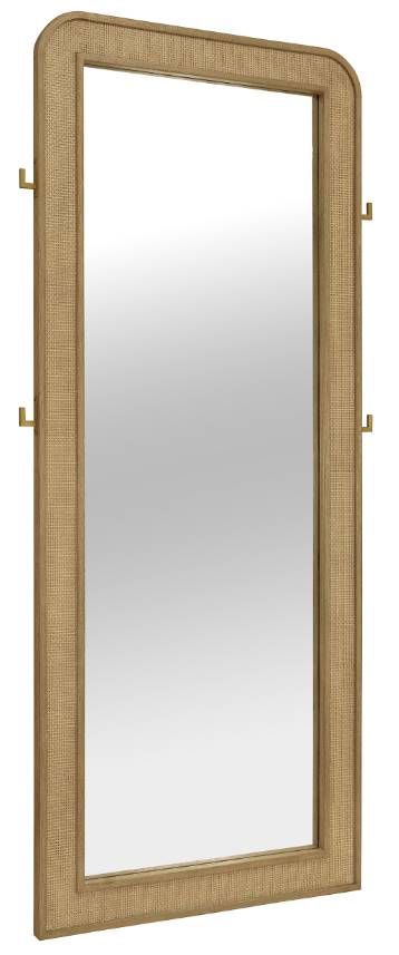 Coaster® Arini Sand Wash Full Length Standing Floor Mirror | Jarons ...