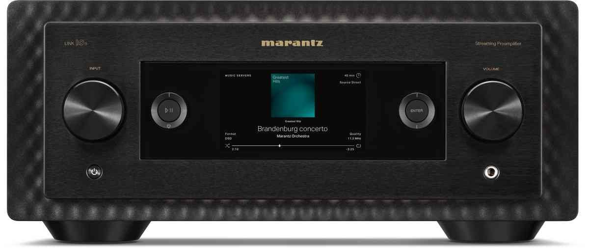 Marantz® Hi-Fi 10 Black Streaming Preamplifier | Steiner's Audio Video