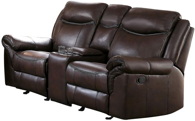 Mazin Furniture Aram Double Reclining Sofa | Kondolas Furniture ...