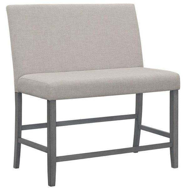 Albany Industries Attalus Gray Counter Bench | Fischer Furniture ...