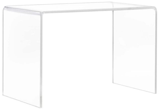 Progressive® Furniture A La Carte Acrylic Office Desk | Davis Home ...
