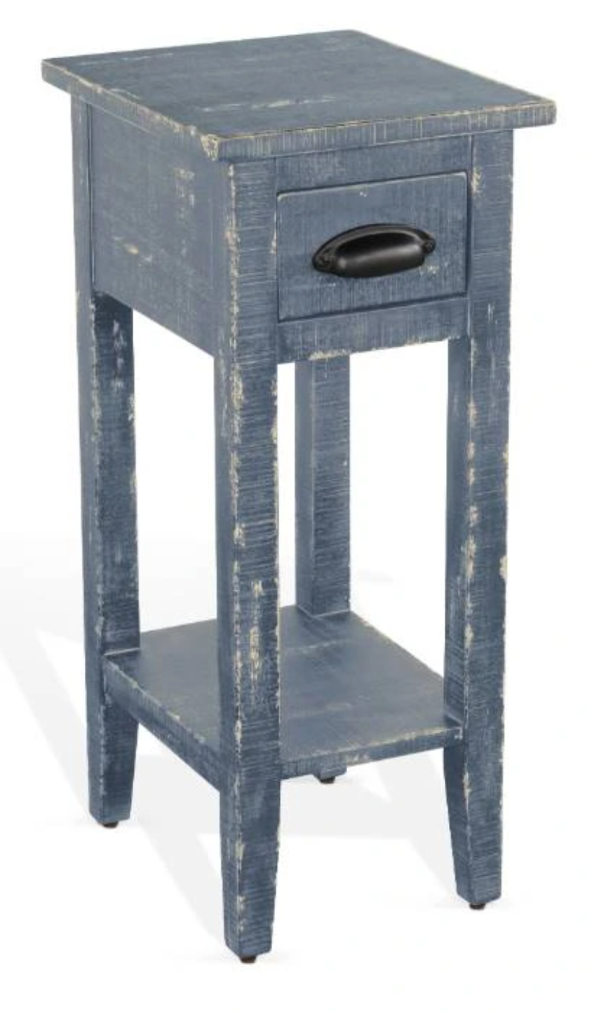 Sunny Designs™ Ocean Blue Chair Side Table | Fischer Furniture | Rapid ...