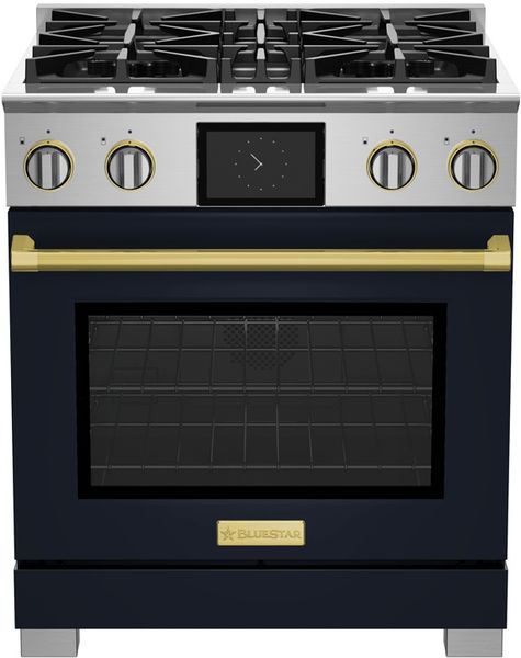 BlueStar® 30" Custom Pro Style Dual Fuel Range | Yale Appliance ...