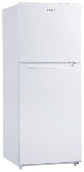 Vitara 24" 10.1 Cu. Ft. White Counter Depth Top Freezer Refrigerator ...