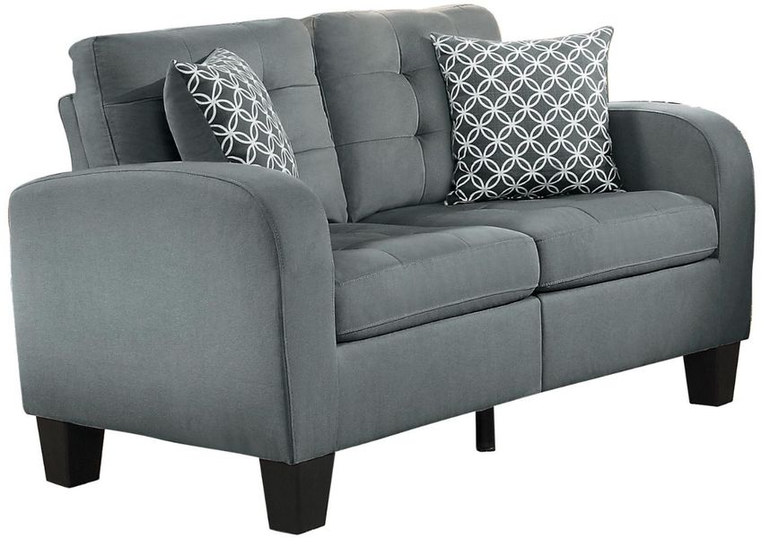 Homelegance® Sinclair Gray Loveseat | Urner's | Bakersfield, CA