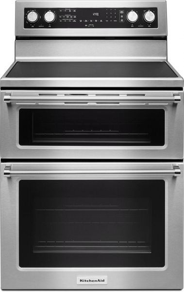 KitchenAid® 30" Stainless Steel Freestanding Electric Range | Randall ...