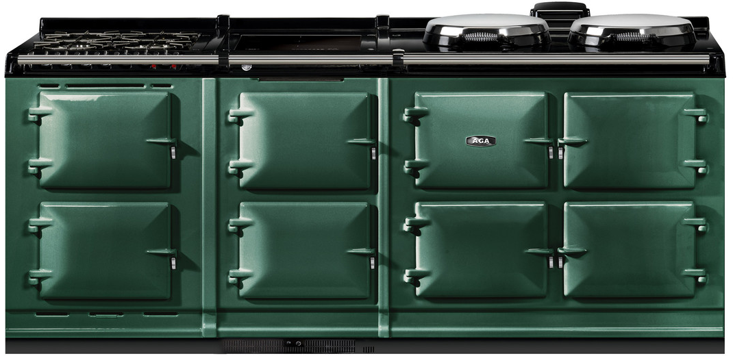 AGA™ Classic R7 210 83" British Racing Green Pro Style Slide In Dual ...