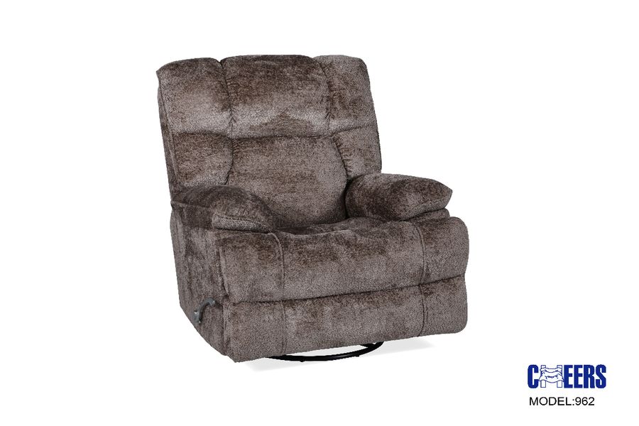 Cheers Brown Swivel Recliner | Fischer Furniture | Rapid City, SD
