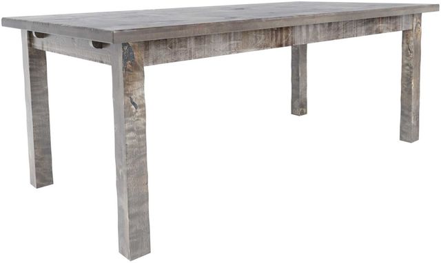 Canadel Champlain Shadow Washed Rectangular Square Legs Dining Table ...