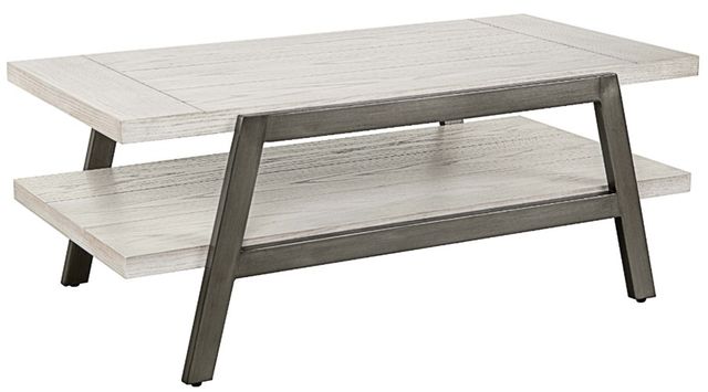 Legends Home Marcel Gray Cocktail Table | Pruitt's Fine Furniture ...