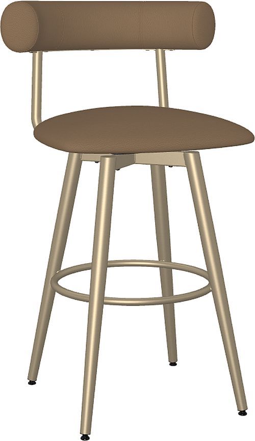 Amisco Customizable Barbara Bar Swivel Stool | Marshall's Home Living ...