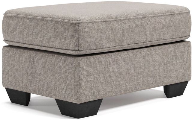 Signature Design by Ashley® Greaves Stone Ottoman | Total Home | Oakes, ND