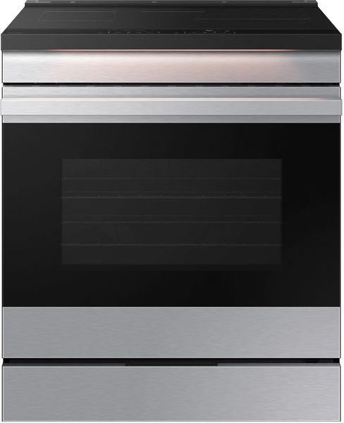 Samsung Bespoke 30" Stainless Steel Slide-In Induction Range | Aztec ...