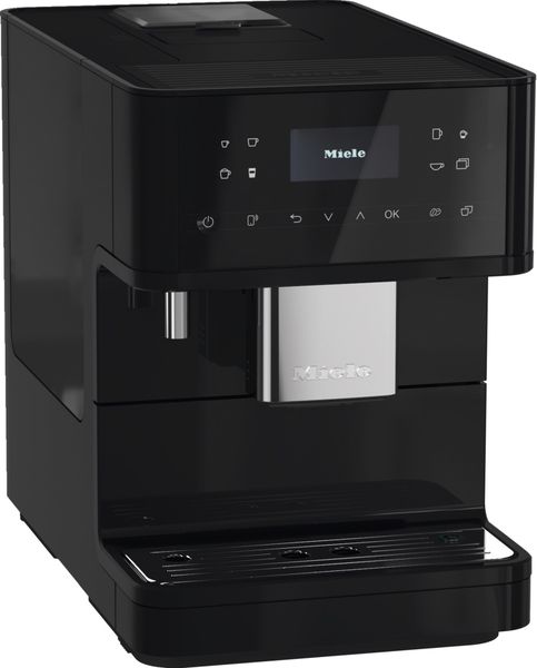 Miele CM 6160 MilkPerfection Obsidian Black Countertop Coffee Maker ...