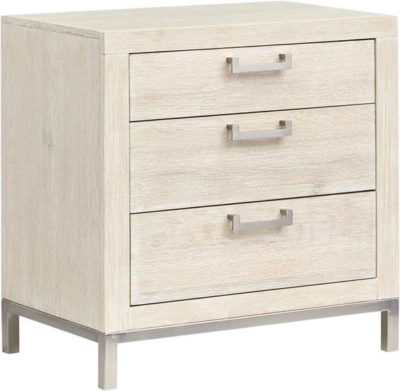 Magnussen Home® Addison Lane White Oat Drawer Nightstand | Essex Home ...