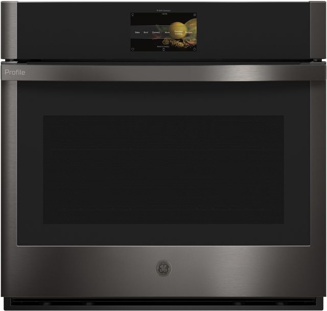 GE Profile™ 30" Black Stainless Steel Electric Built In Single Oven ...