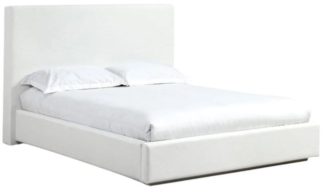 Modus Furniture One Pearl Full Upholstered Panel Footboard Storage Bed ...