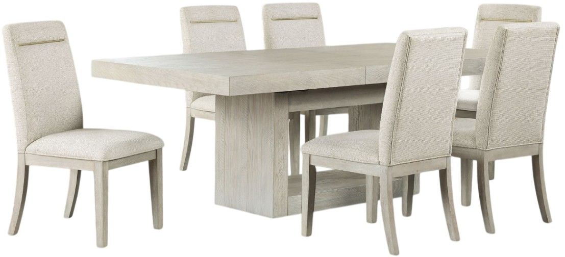Steve Silver Co. Garland 7-Piece Sand Dining Set | Price Point ...