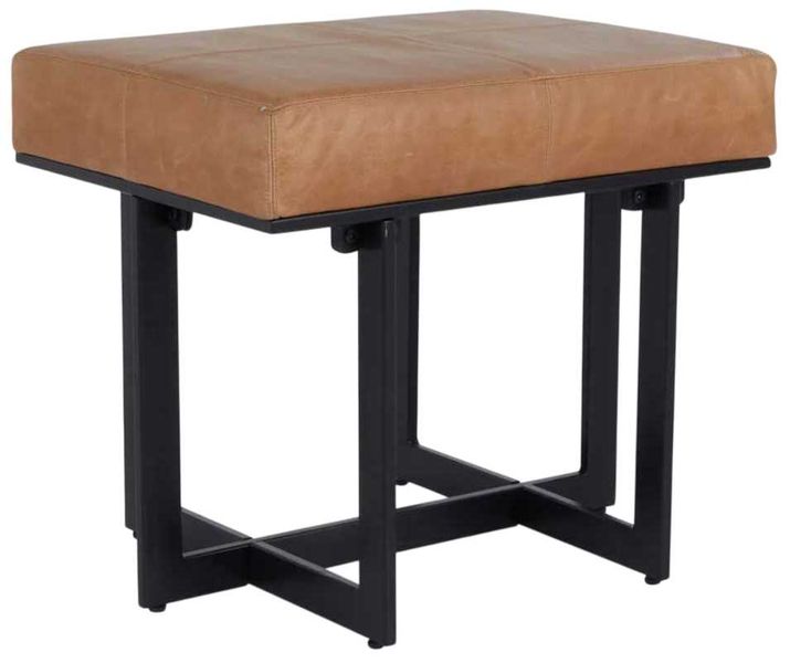 Classic Home Calvin Sedona Brown/Black Stool | Wood's Furniture