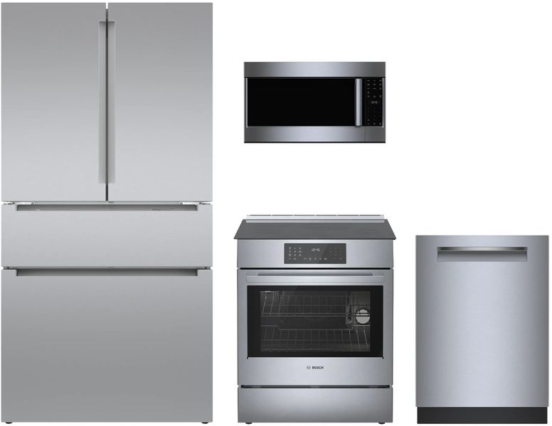 Bosch 4 Piece Stainless Steel Kitchen Package| Don's Appliances ...