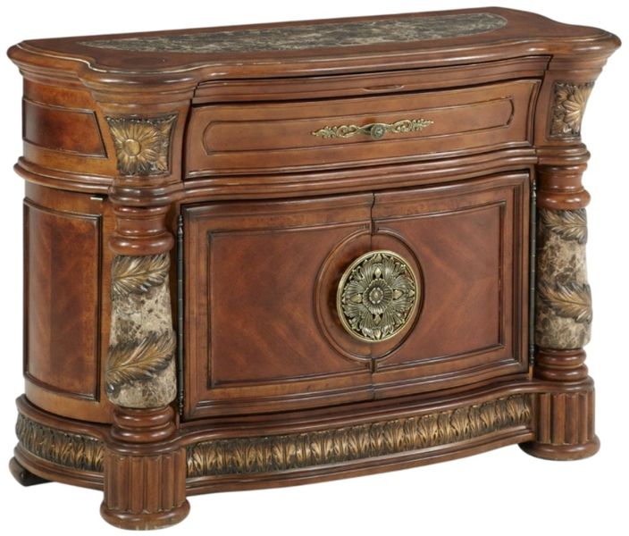 Michael Amini® Villa Valencia Classic Chestnut Bachelor's Chest | Lacks ...