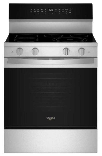 Whirlpool® 30" Fingerprint Resistant Stainless Steel Freestanding ...