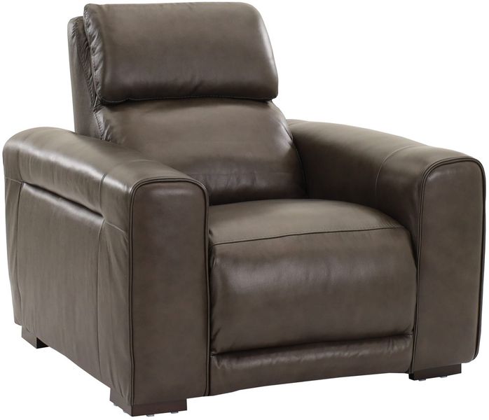 KUKA Home Charcoal Power Recliner | Miskelly Furniture