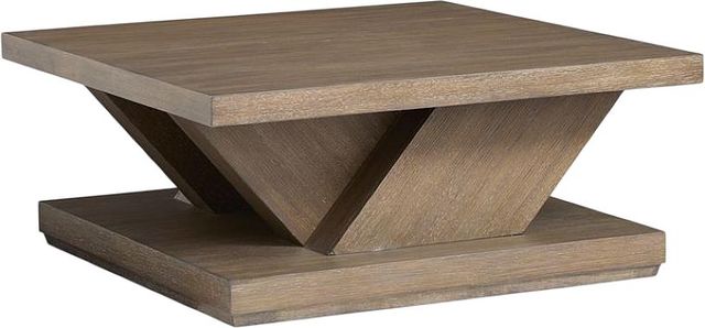 Magnussen Home® Lansbury Antique Wheat Square Cocktail Table with ...