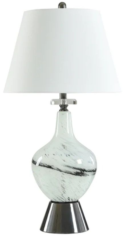 StyleCraft Ice Castles/White Table Lamp | Sleep Ezzz | Rolla, MO