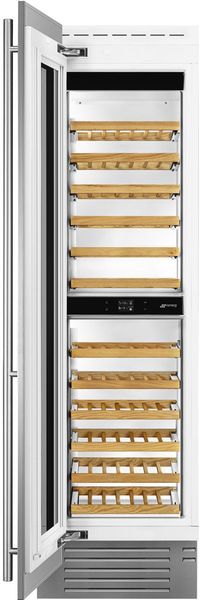Smeg Universal 24" Panel Ready Built In Wine Cooler| Don's Appliances ...