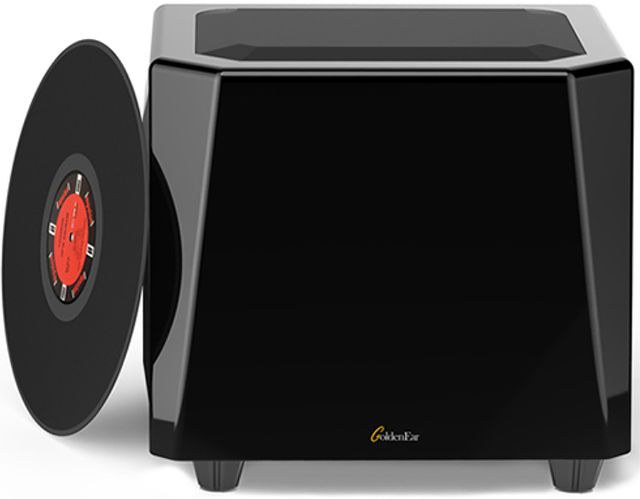GoldenEar Technology® SuperSub Series Dual 8" Black Powered Subwoofer ...