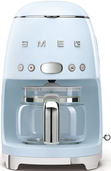 Smeg 50's Style Pastel Blue Countertop Coffee Maker | Midland Appliance ...