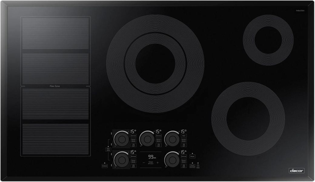 Dacor® Transitional Style Collection 36" Black Frame Induction Cooktop ...