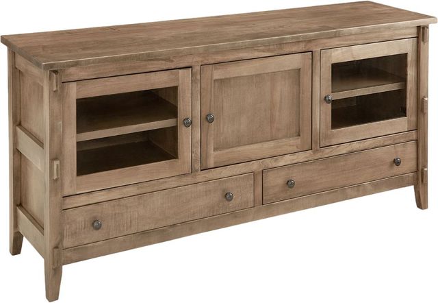 Archbold Furniture Amish Essentials Maple Sandstone-Aged Graphite 60 ...