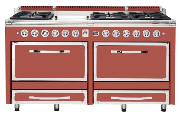 Viking® Tuscany 66" Spiced Cider Natural Gas Dual Fuel Range | Weir's
