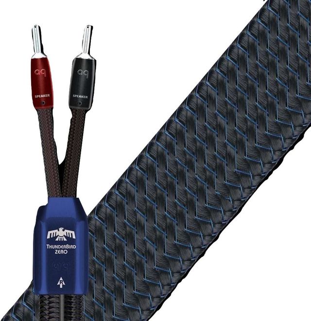 AudioQuest® ThunderBird ZERO Blue 9 ft Speaker Cable | Steiner's Audio ...