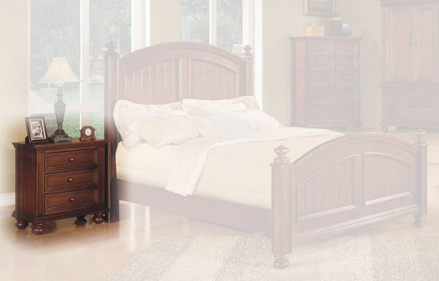 Winners Only® Farmhouse Bay Chocolate Nightstand | Crown Furniture ...