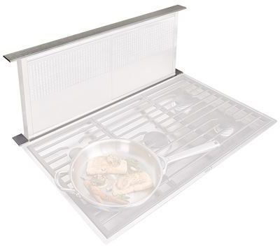 Wolf® 36" Contemporary Cooktop/Downdraft Trim | Yale Appliance | Boston ...