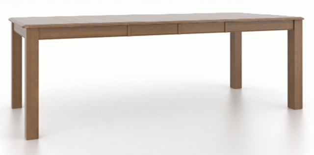 Canadel Customizable Gourmet 92" VD Base Dining Table with Two ...