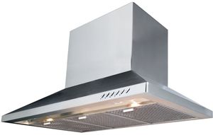 Wolf® 42" Stainless Steel Island Ventilation | Powerhouse Kitchens ...
