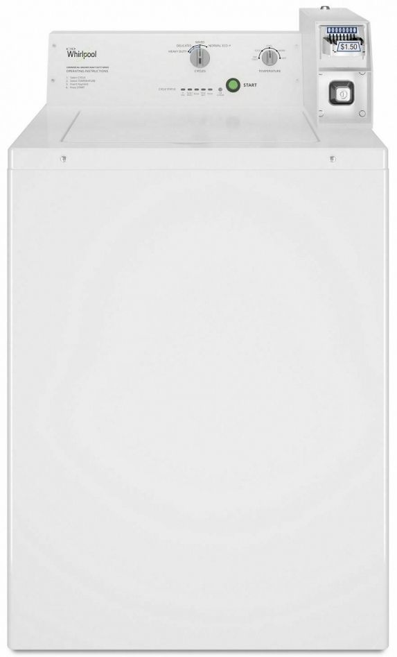 Whirlpool Commercial® 3.3 Cu. Ft. Coin Slide Top Load Washer | Midland ...