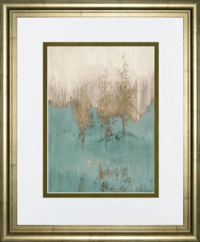 Classy Art Through The Gold Trees Abstract I By Lanie Loreth Wall Art ...