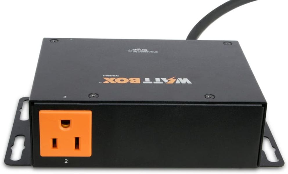 SnapAV WattBox® Black 2 Outlet Power Conditioner | Bond's TV | Austin, TX