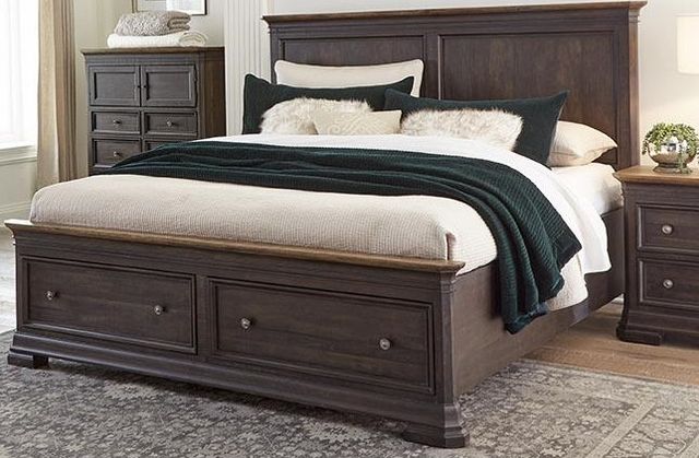 Napa Furniture Design Grand Louie Dark Brown Eastern King Bed | Fischer ...
