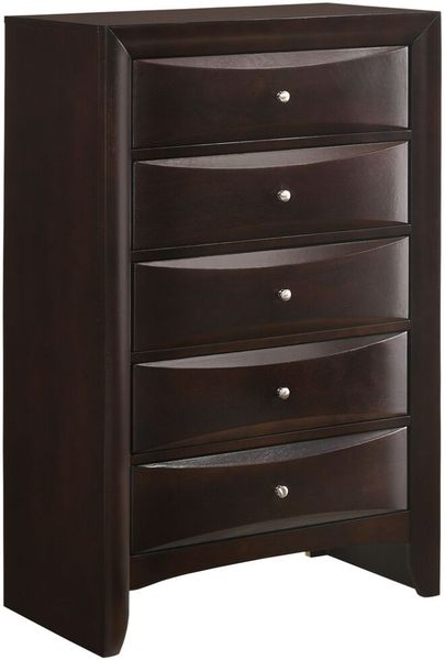 Elements International Emily Rich Espresso Chest | Bob Mills Furniture