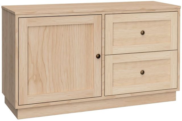 Howard Miller® Customizable Wide TV Console with Two Drawers and Left ...