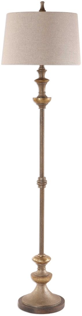 Uttermost® by Billy Moon Vetralla Silver Floor Lamp | Fischer Furniture ...