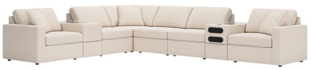 Signature Design by Ashley® Modmax 8-Piece Oyster Sectional with Audio ...