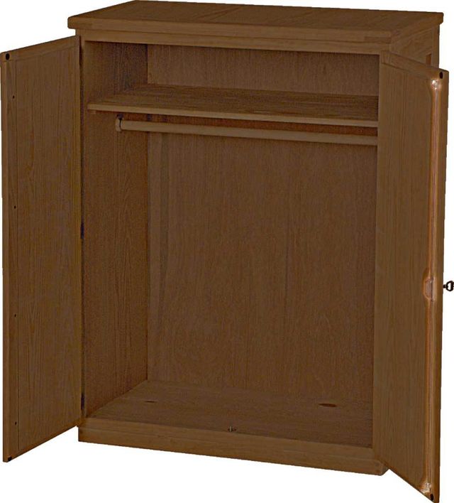 Crate Designs™ Furniture Unfinished Small Closet Armoire | Seidel's ...